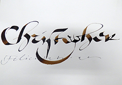 Interligne - Quelques cursives gothiques 3e week-end